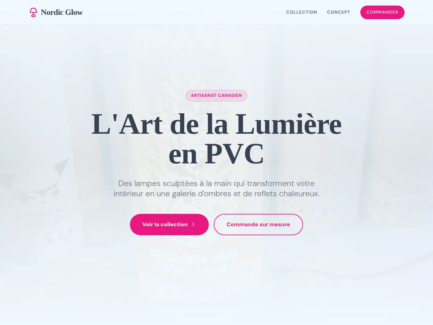 PVC Lamp Biz Site
