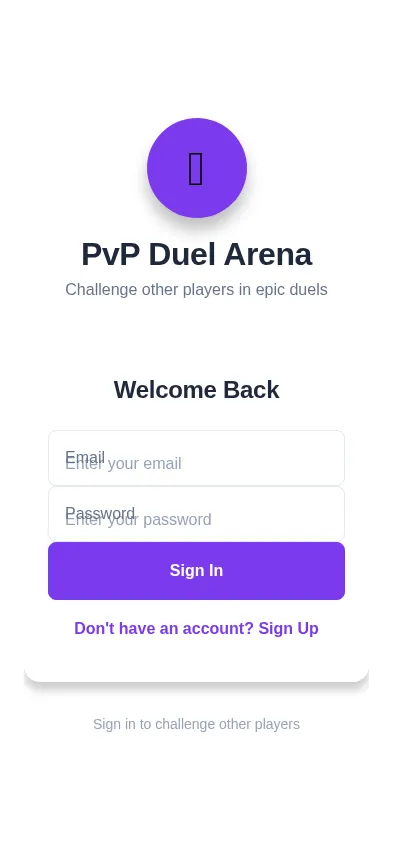 PvP Duel Arena