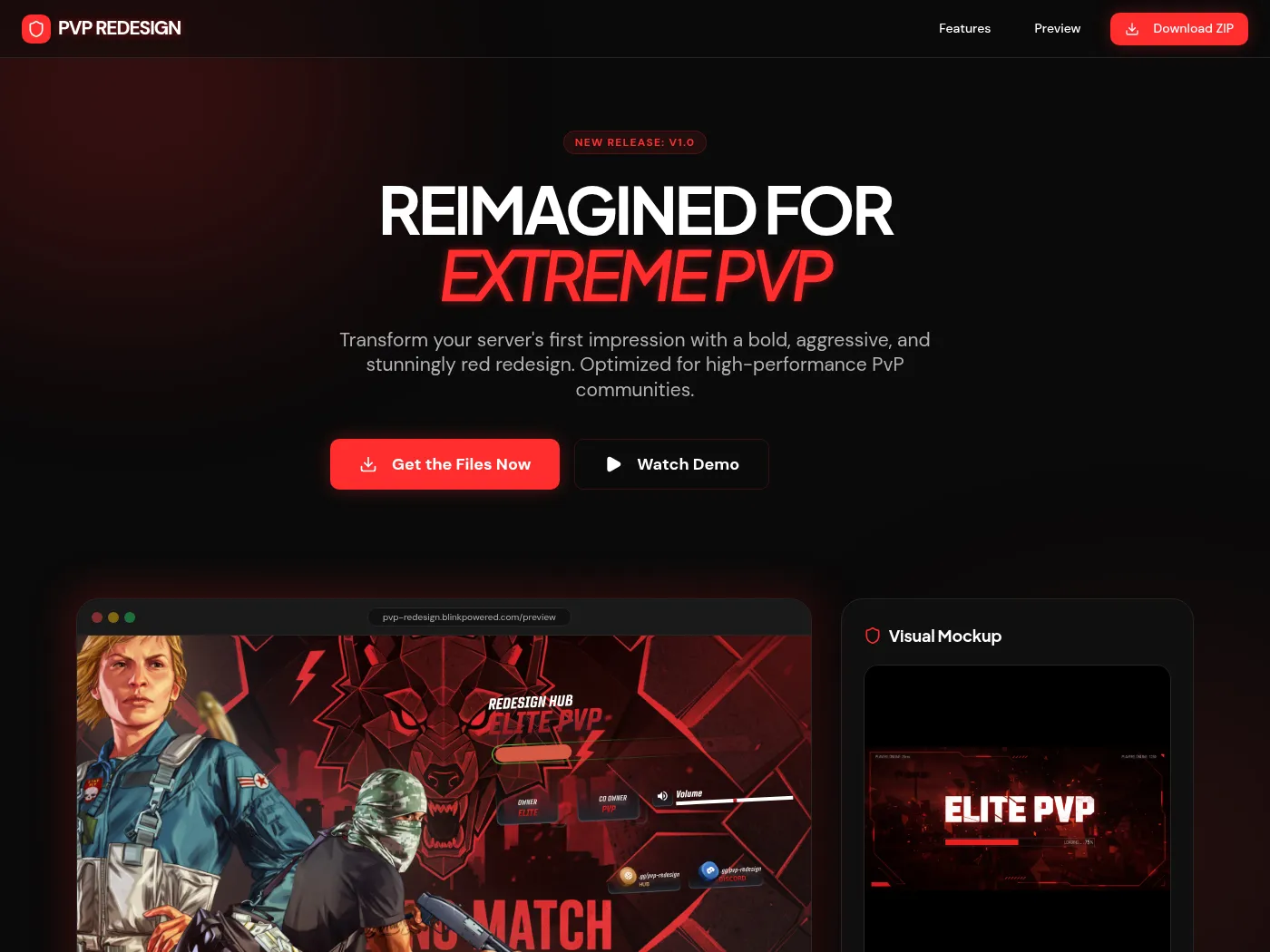 PvP Redesign Hub