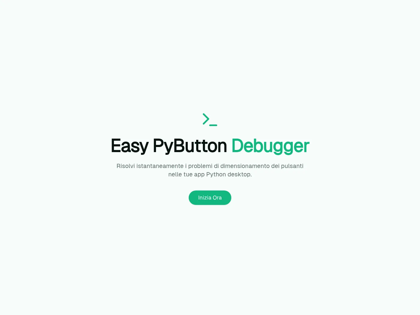 Easy PyButton Debugger