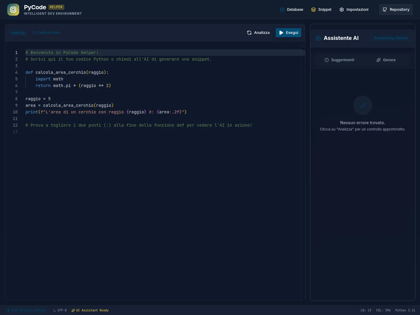 PyCode Helper App