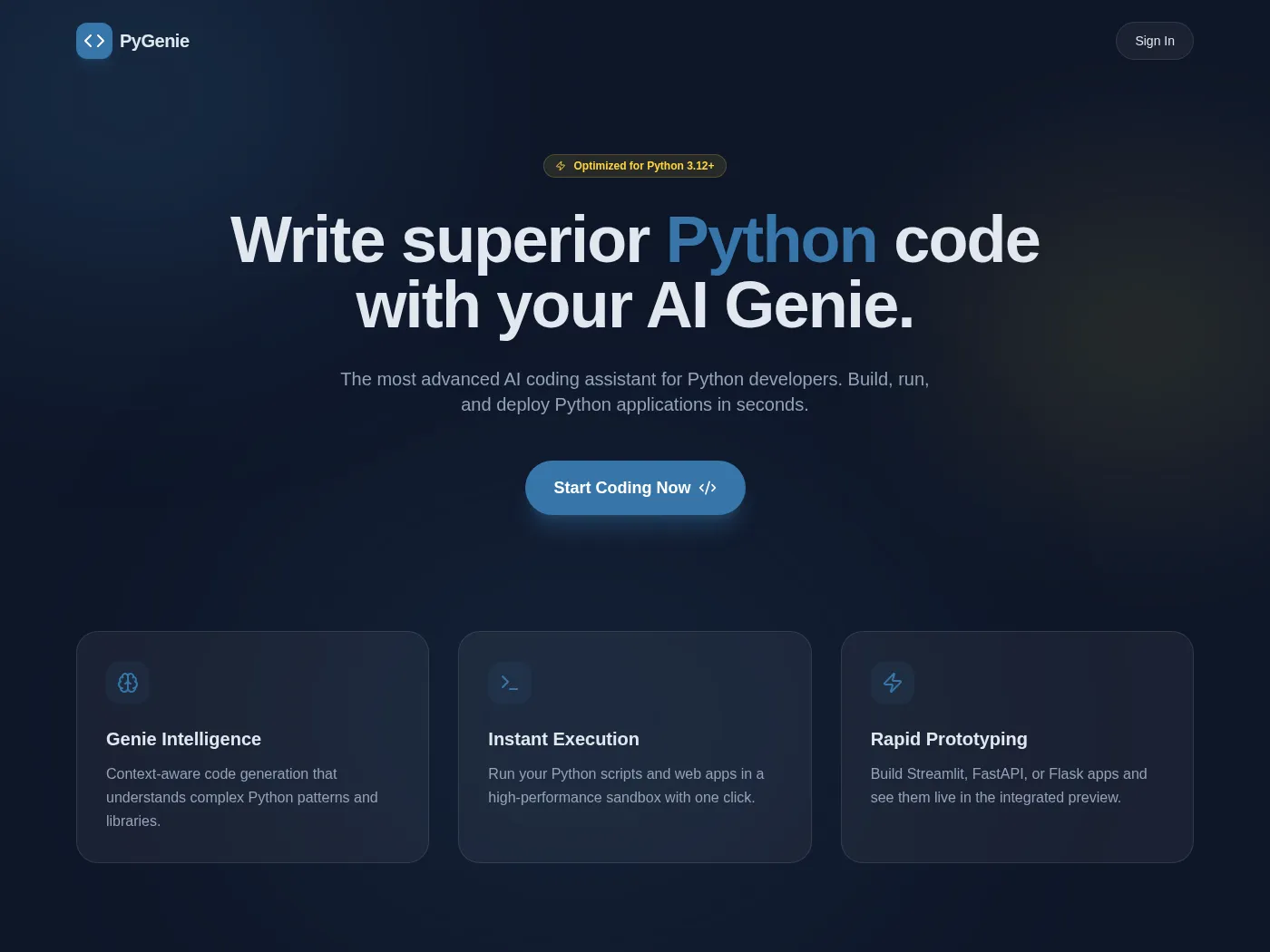 PyGenie AI Assistant
