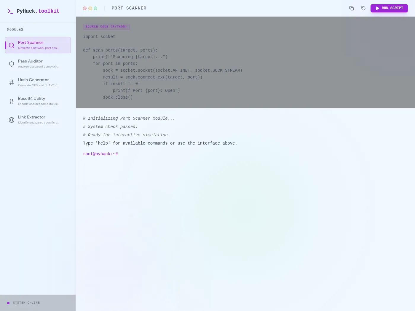 PyHack Toolkit