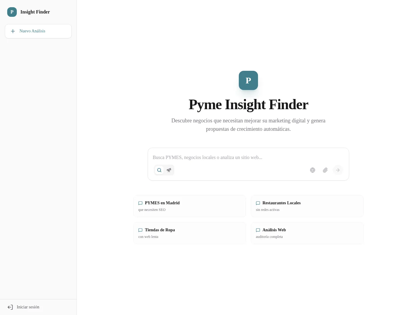 Pyme Insight Finder