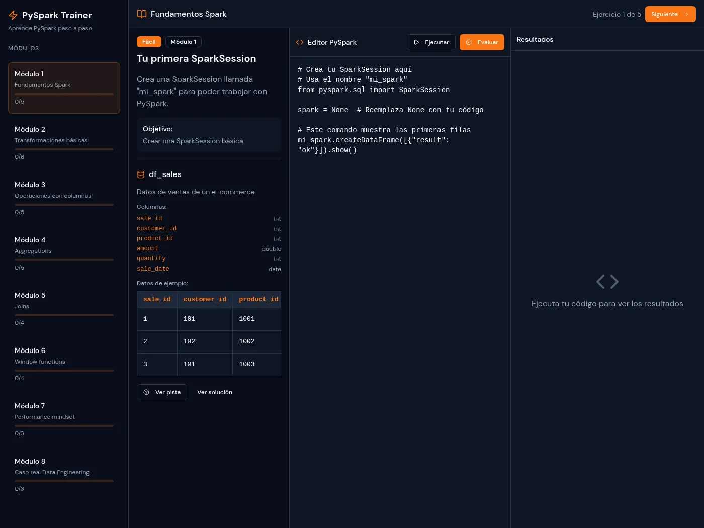 PySpark Trainer