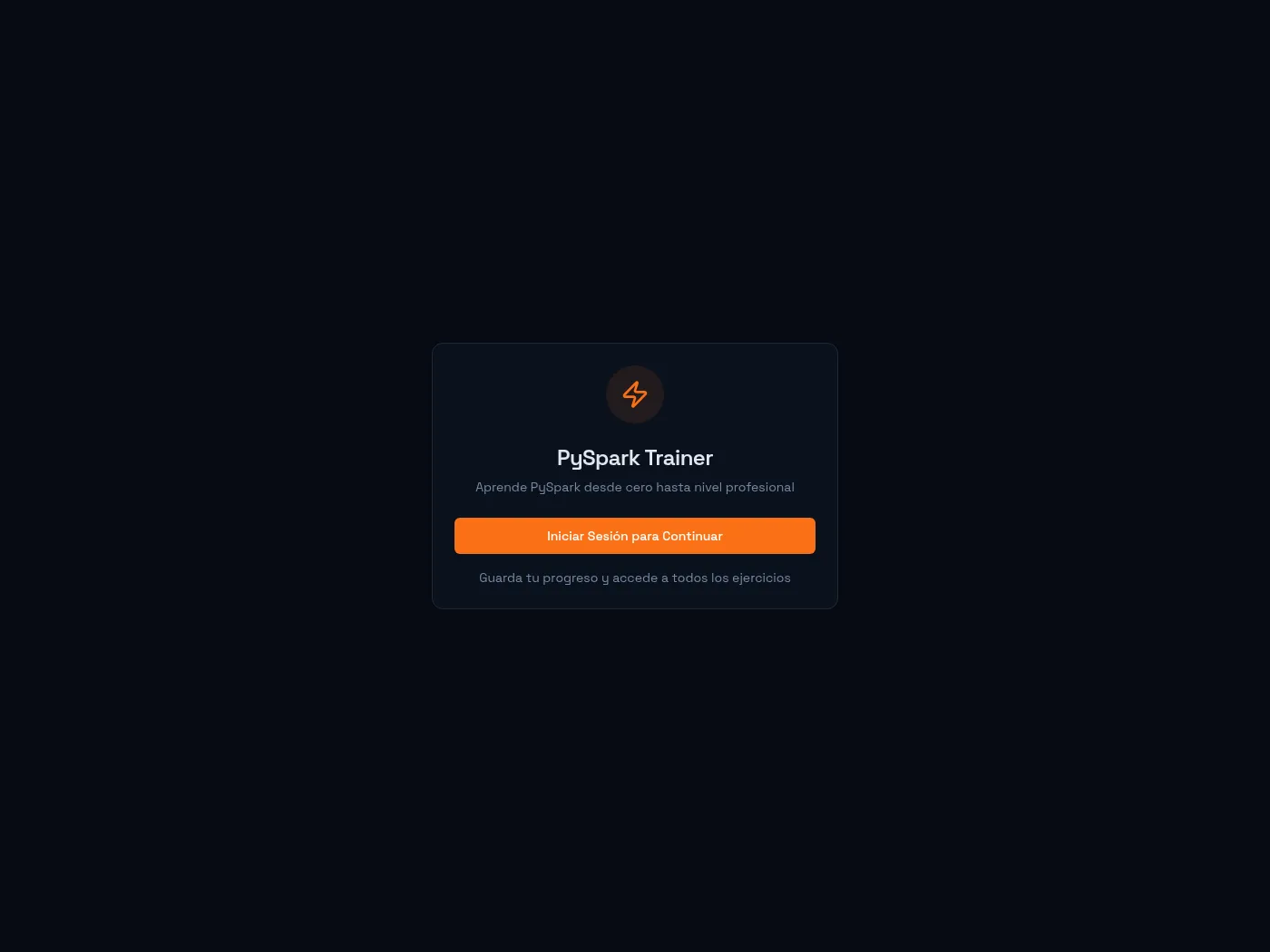 PySpark Trainer
