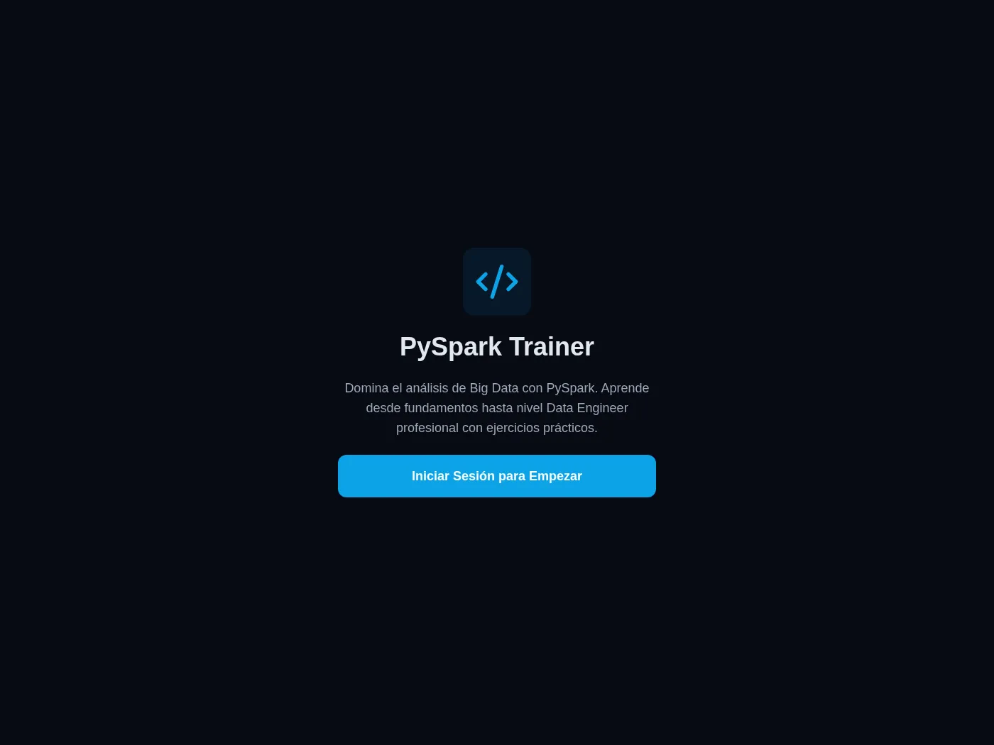 PySpark Trainer