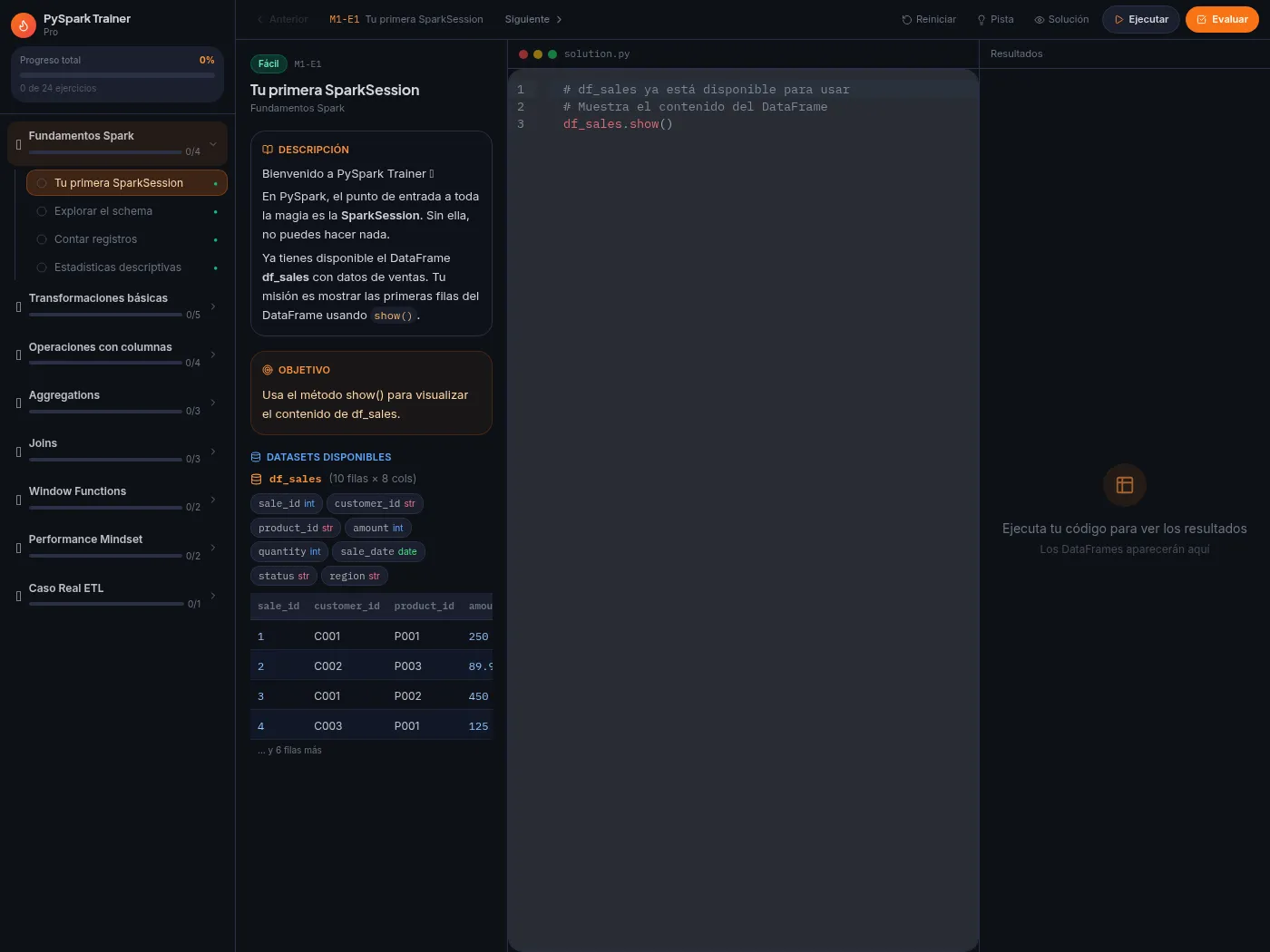 PySpark Trainer Pro