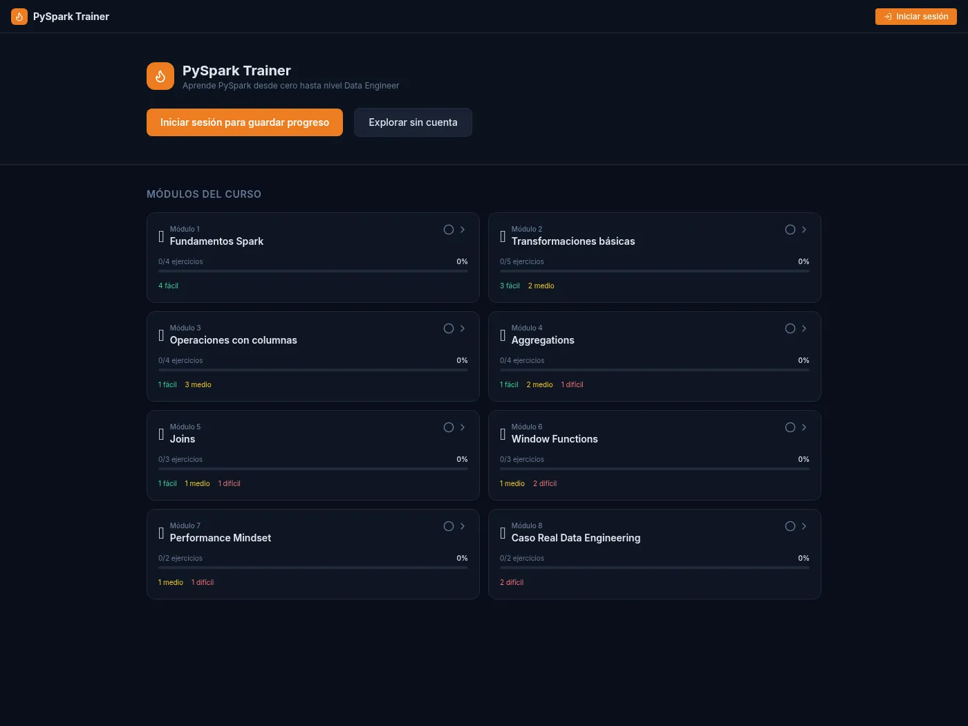 PySpark Trainer