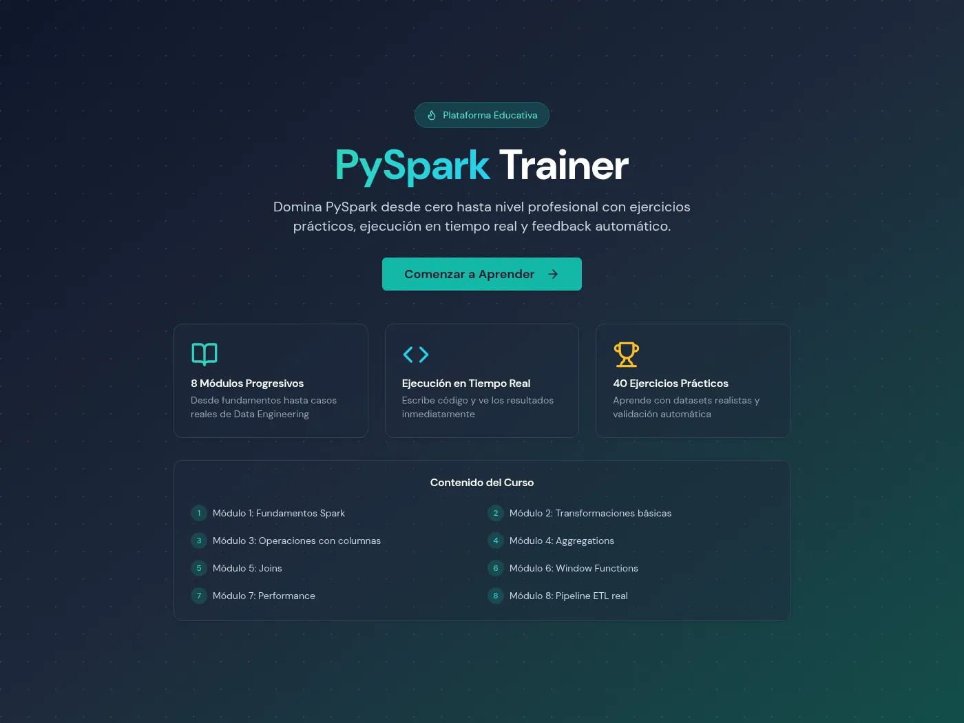 PySpark Trainer