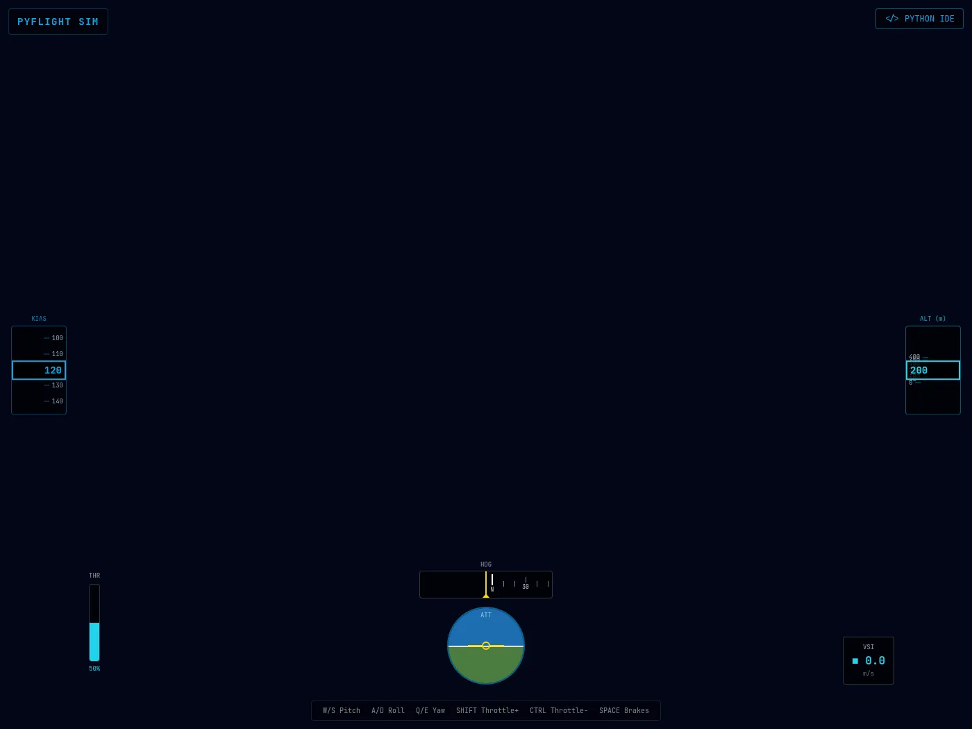 PyFlight Simulator
