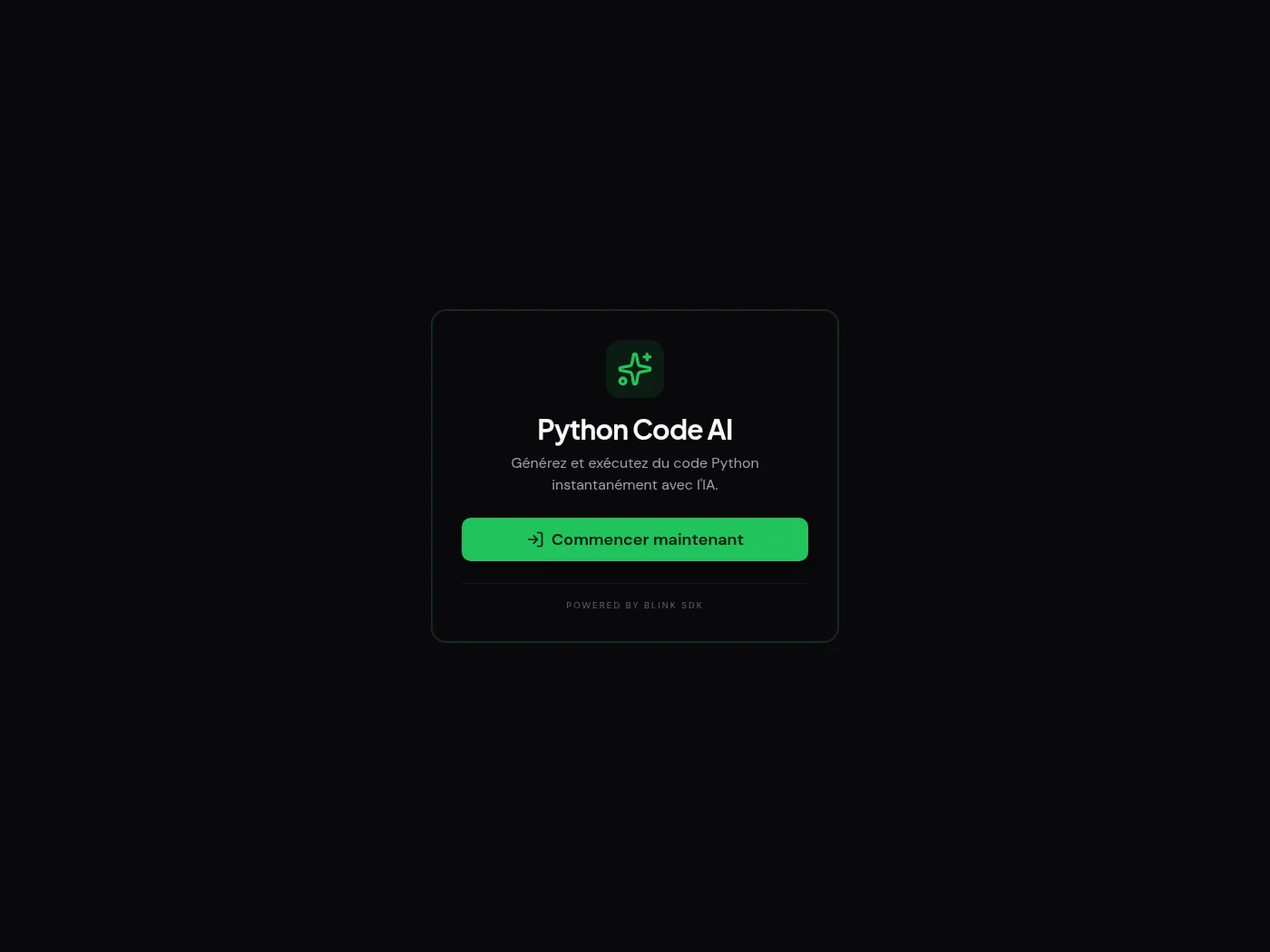 Python Code AI