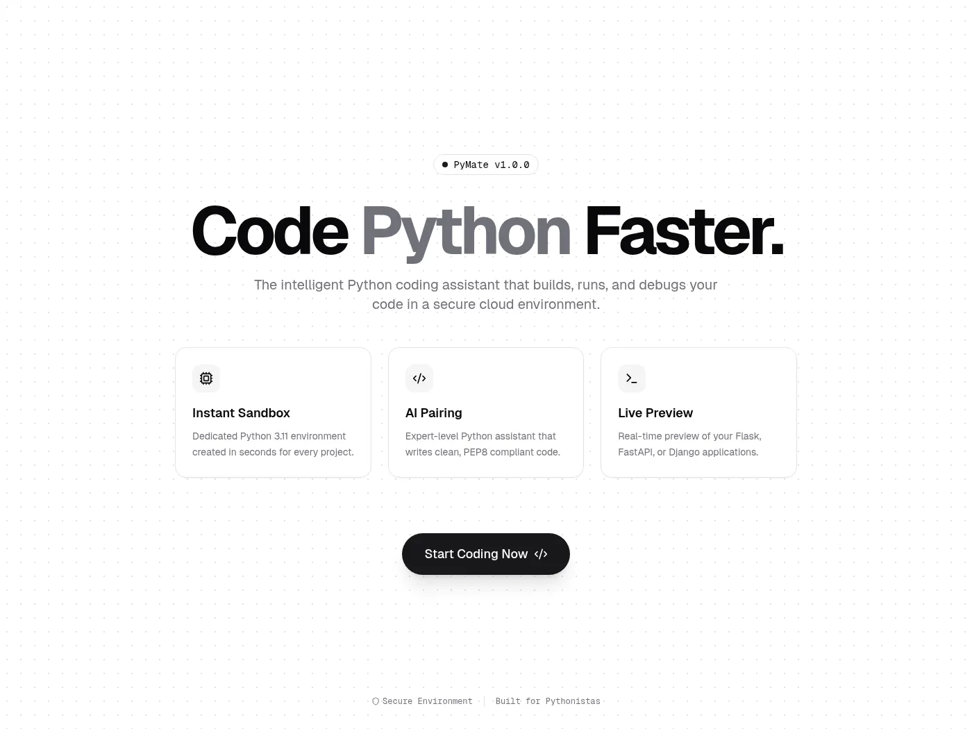 PyMate Coding Assistant
