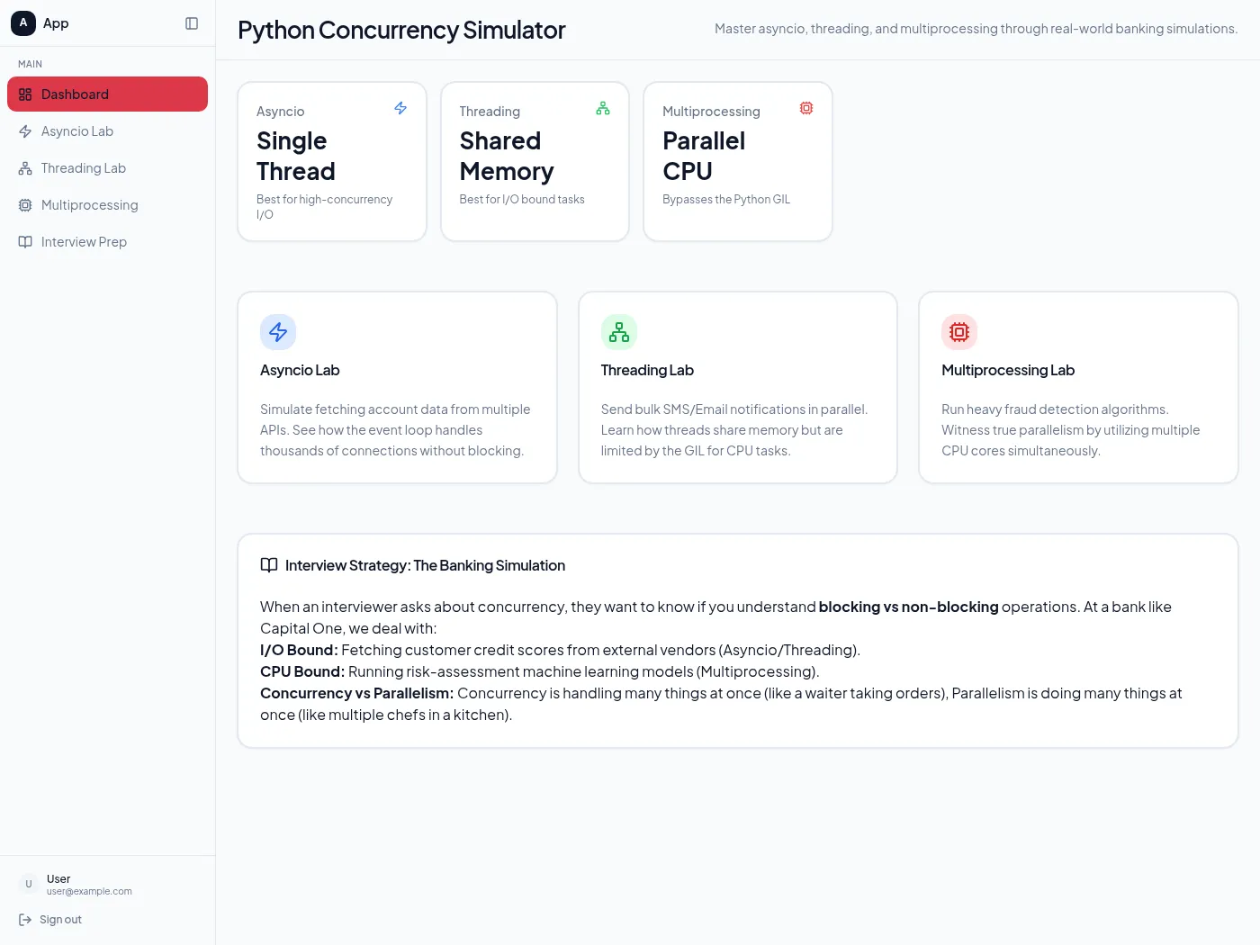 Async Python Demo Hub