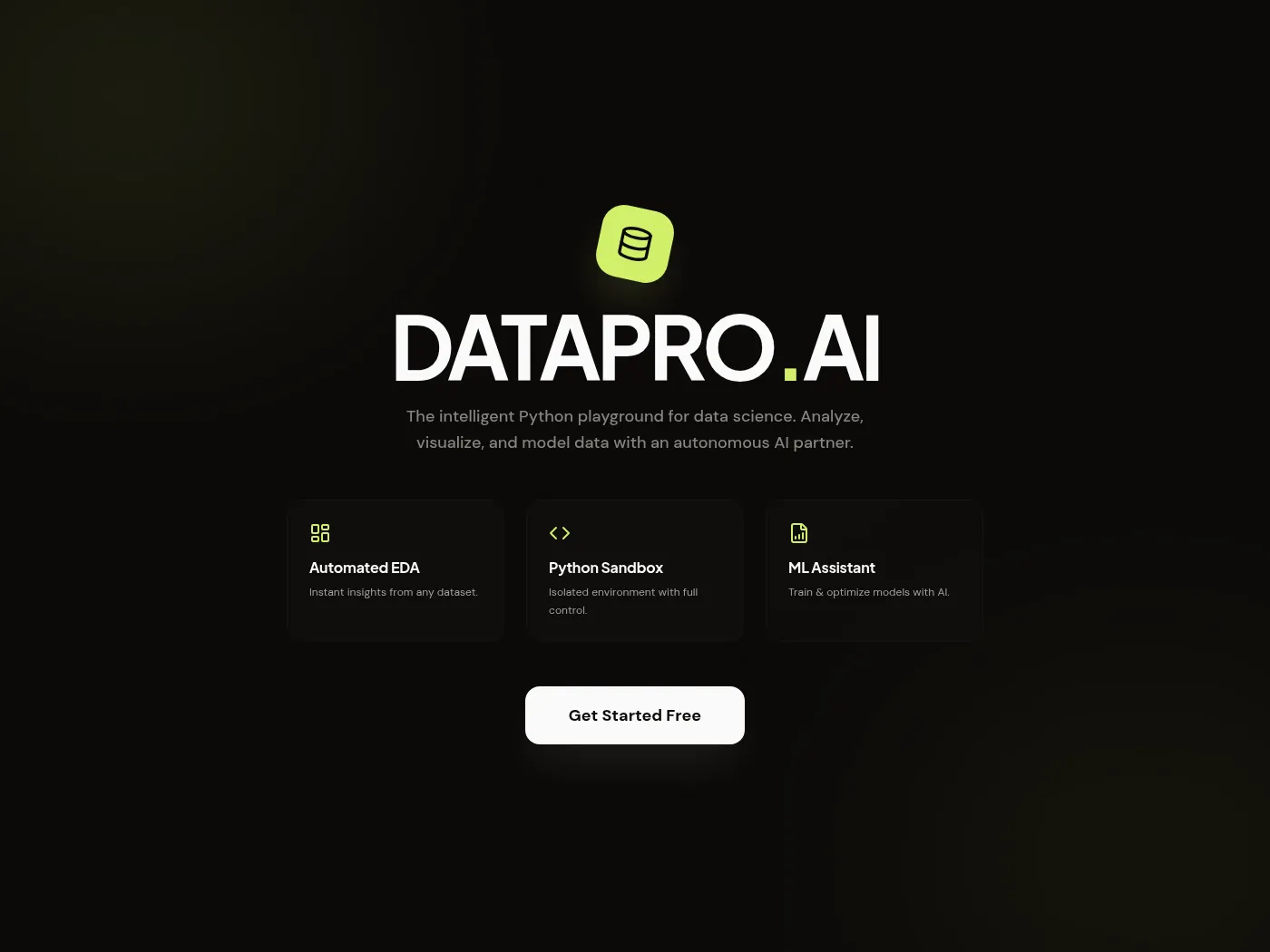 DataPro Python Agent