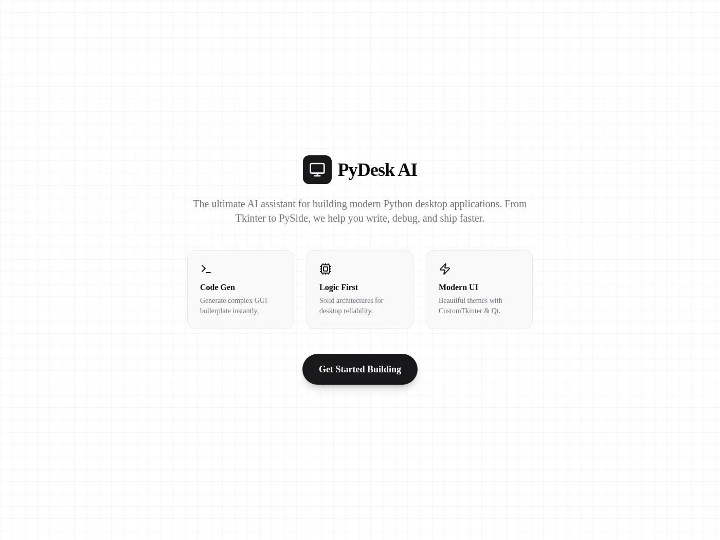 PyDesk AI Assistant