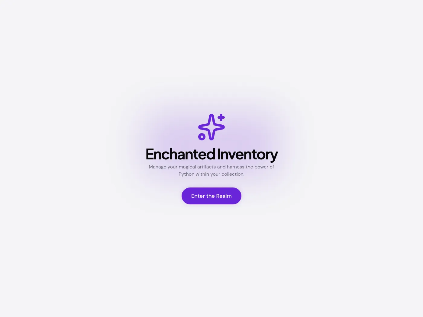 Inventory Python Notebook