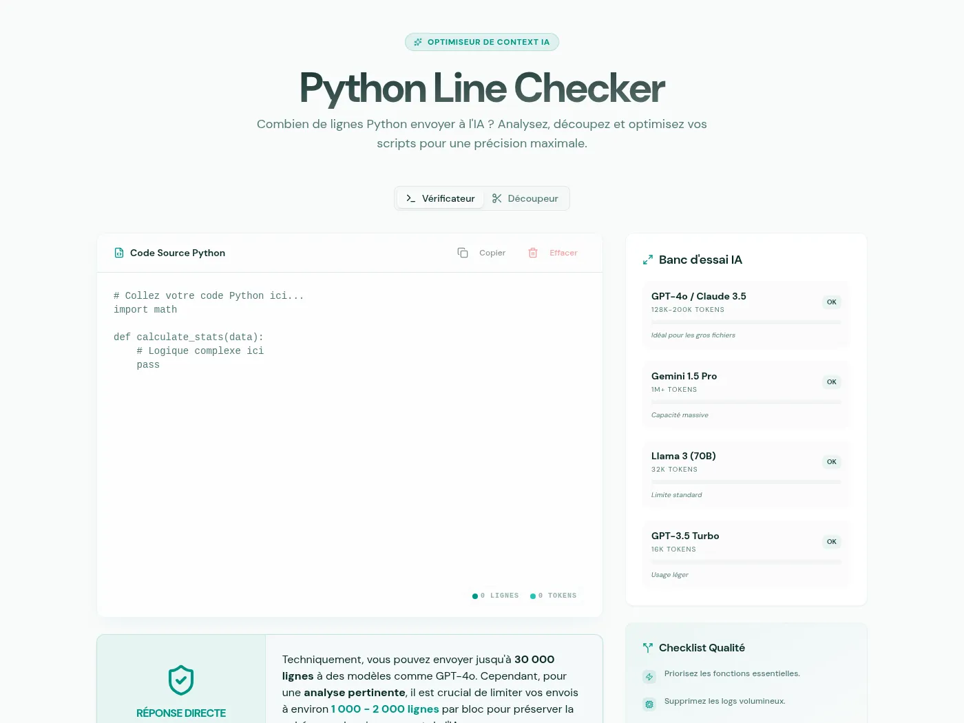 Python Line Checker