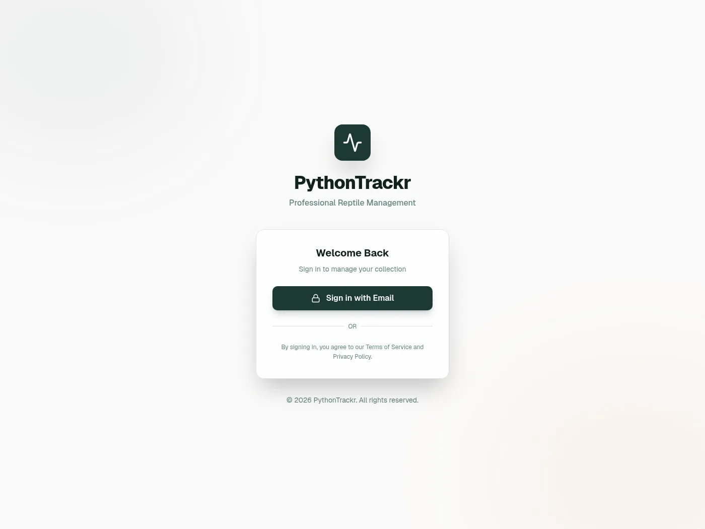 PythonTrackr