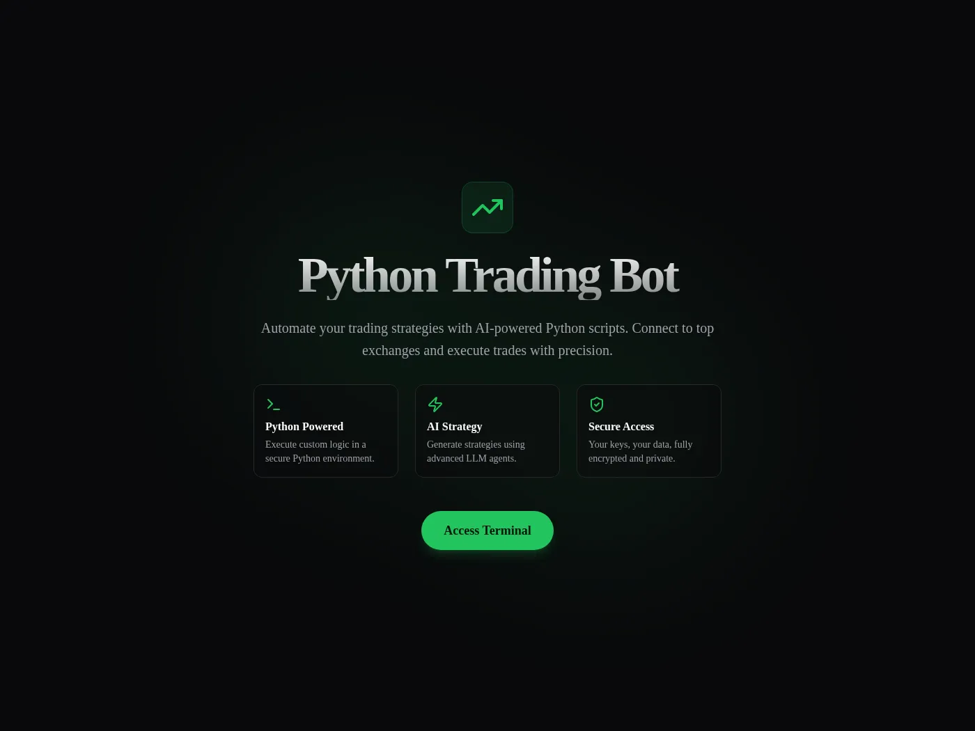 Python Trading Bot
