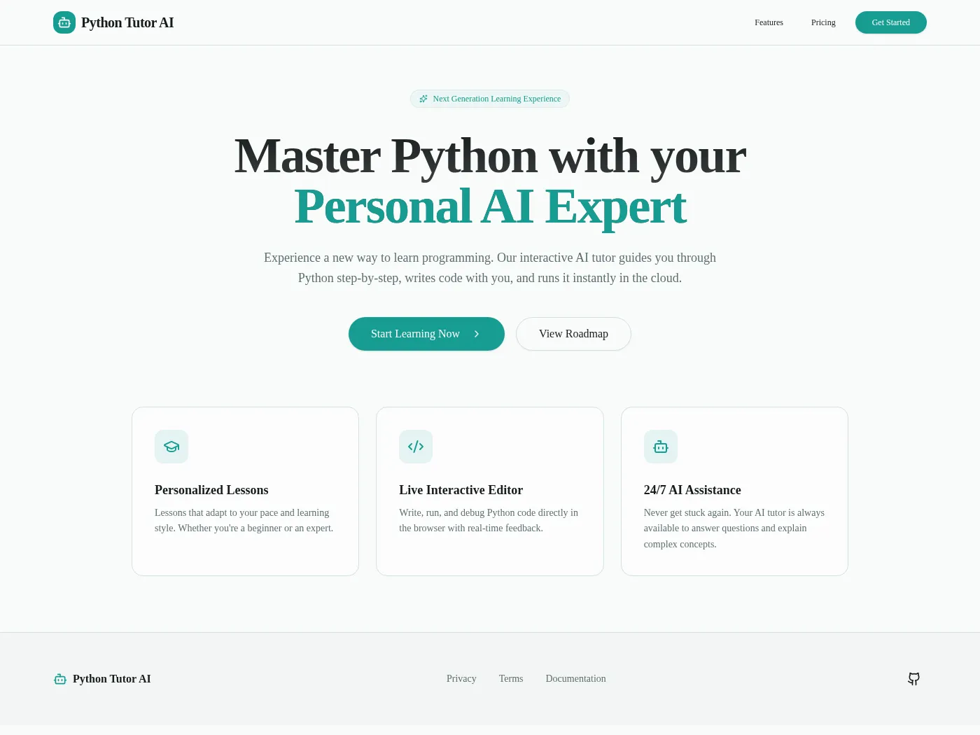 Python Tutor AI