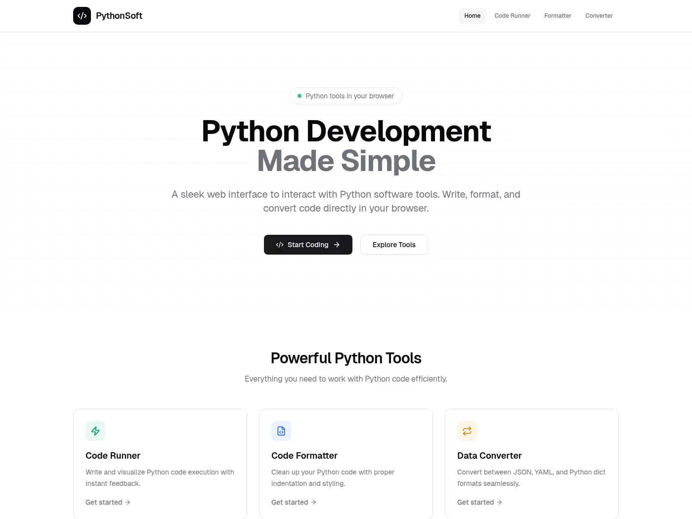 PythonSoft Portal
