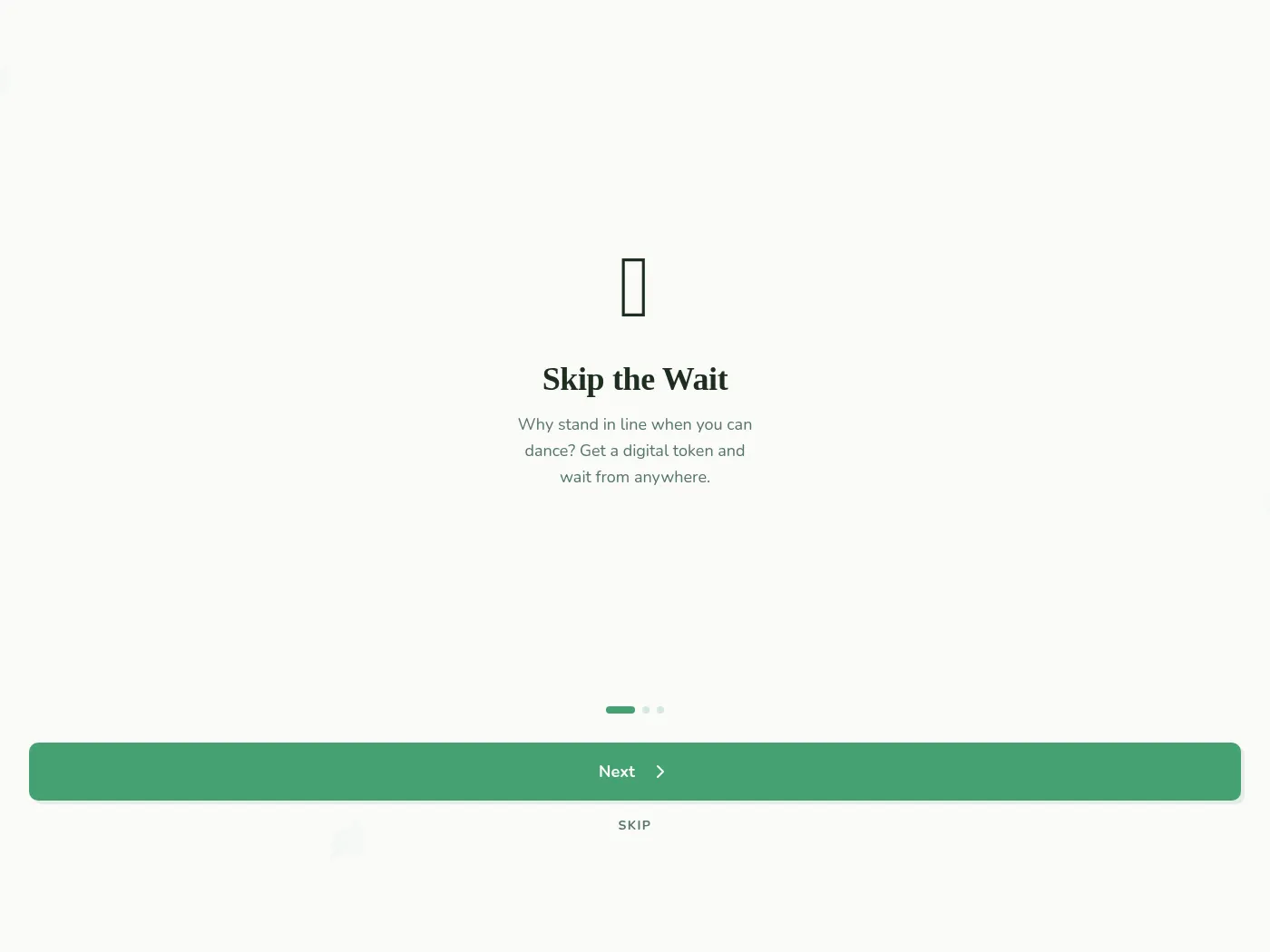 Q-Less Funky Booking App