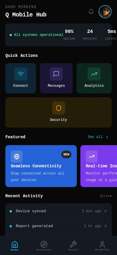 Q Mobile Hub