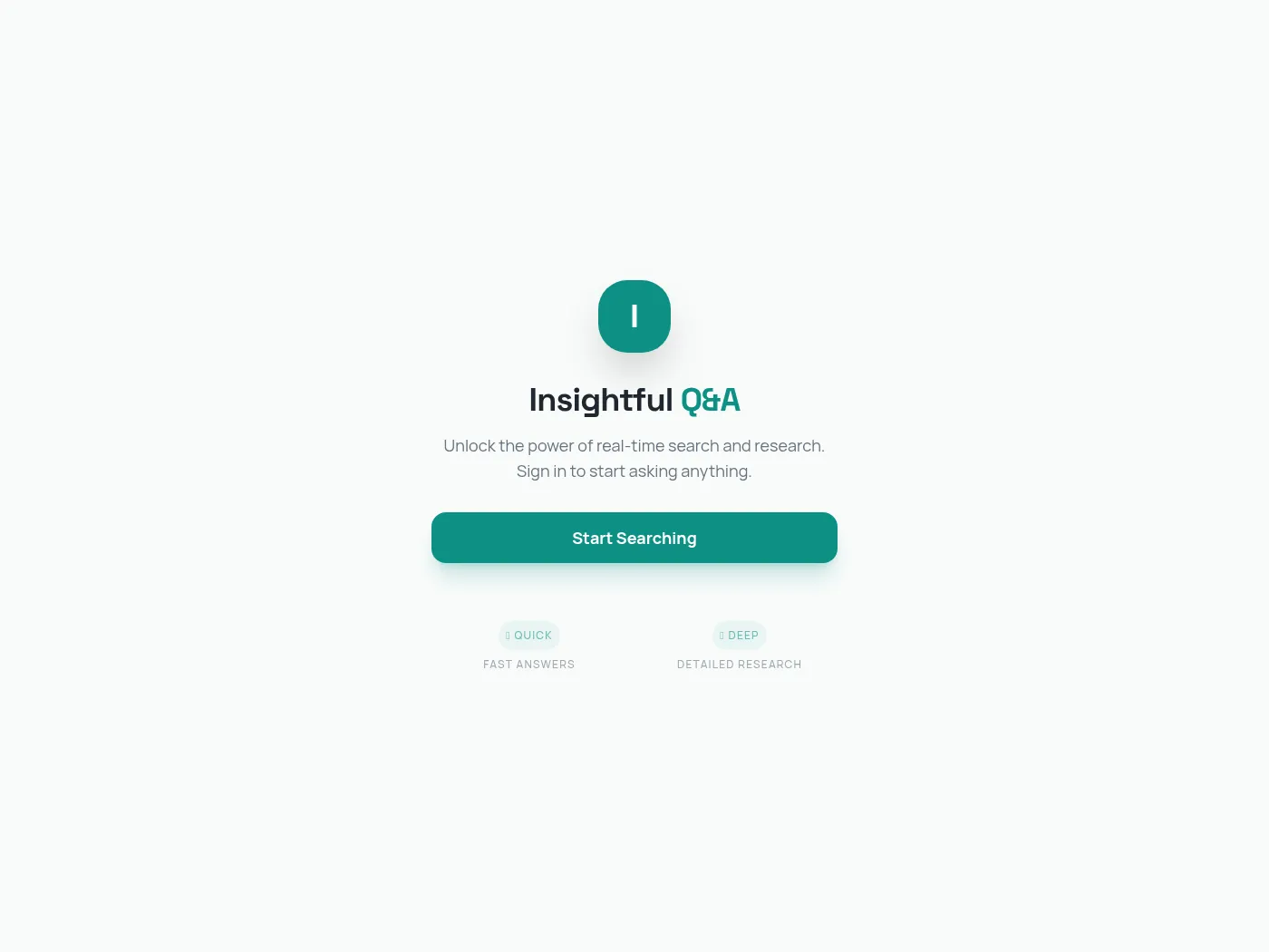 Insightful Q&A Web App