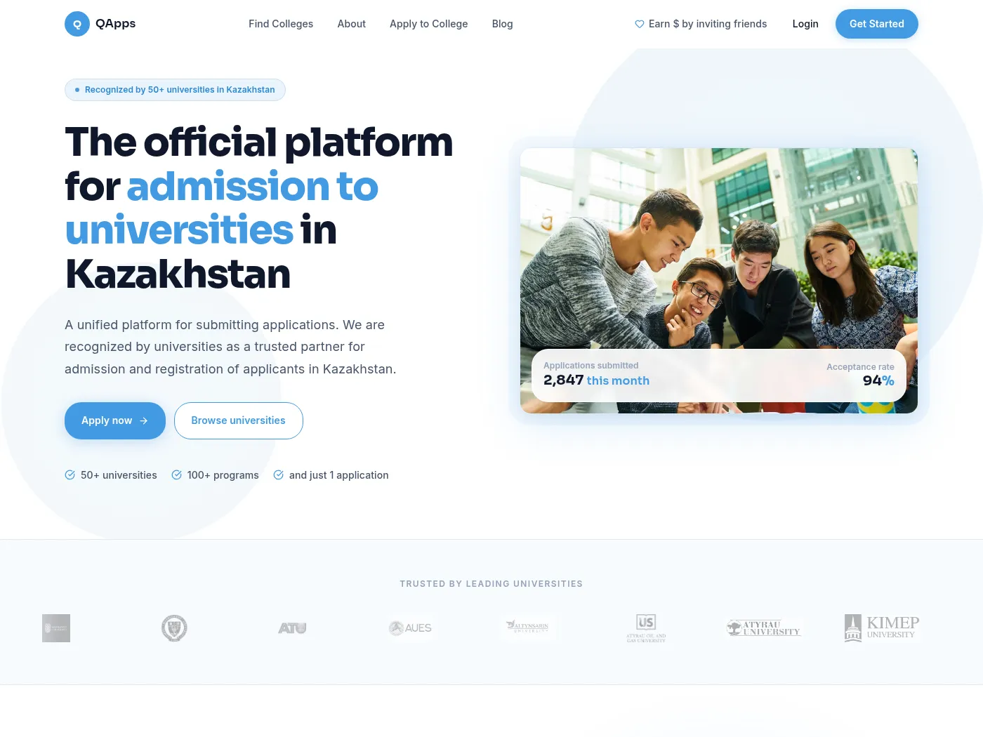 QApps Landing Redesign