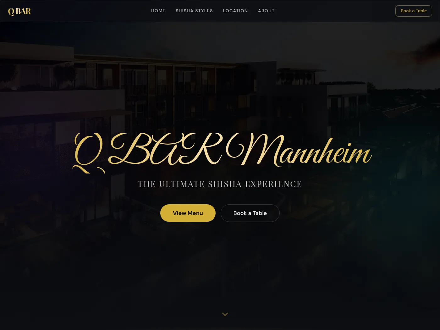 Q BAR Luxury Landing