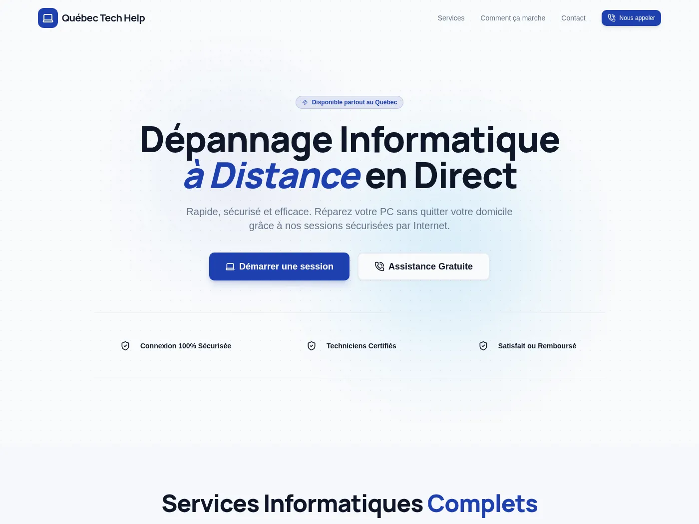 Quebec Tech Help