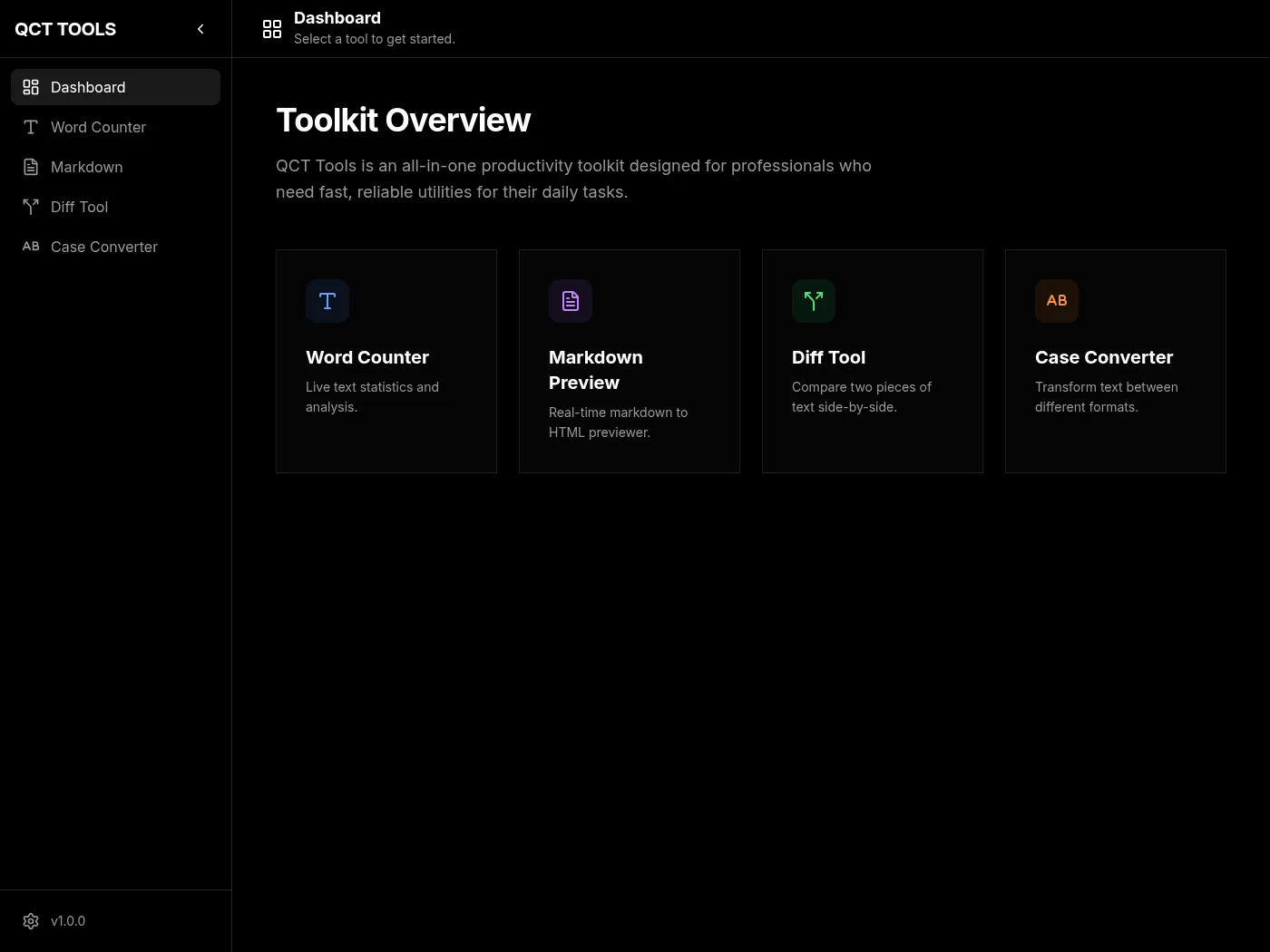 QCT Tools