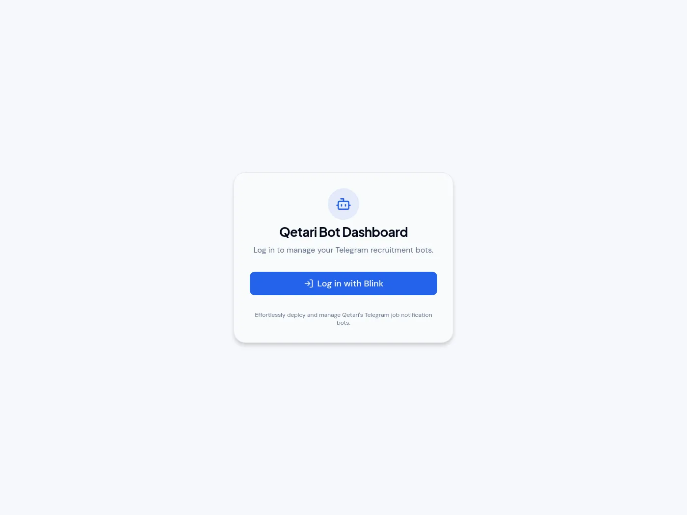 Qetari Telegram Bot