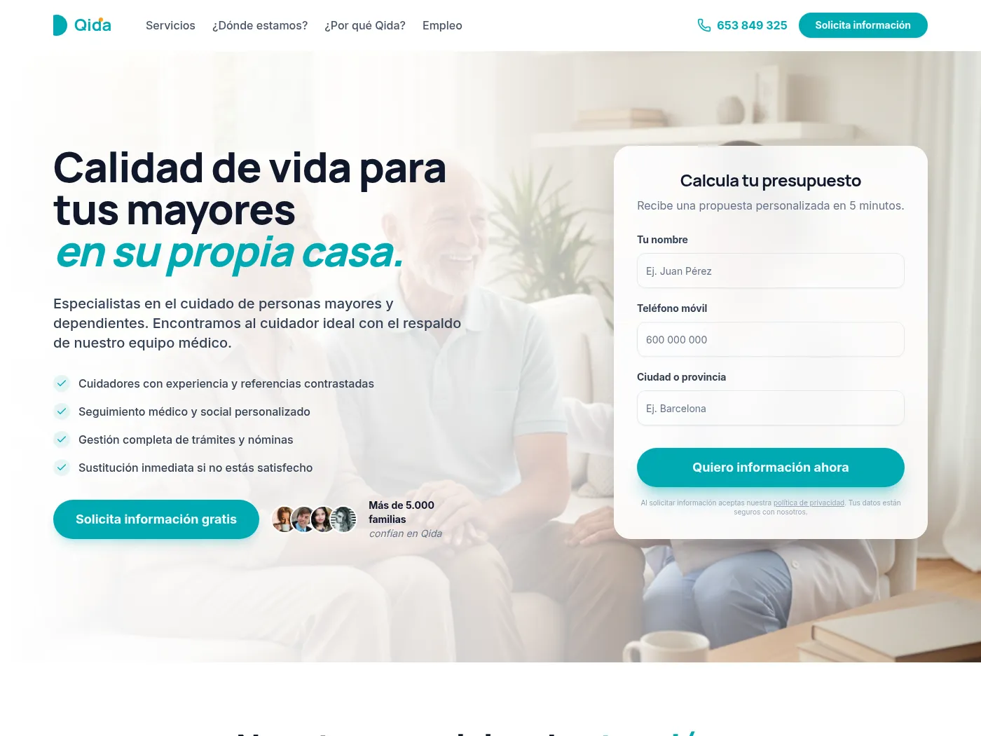 Qida.es Web Clone