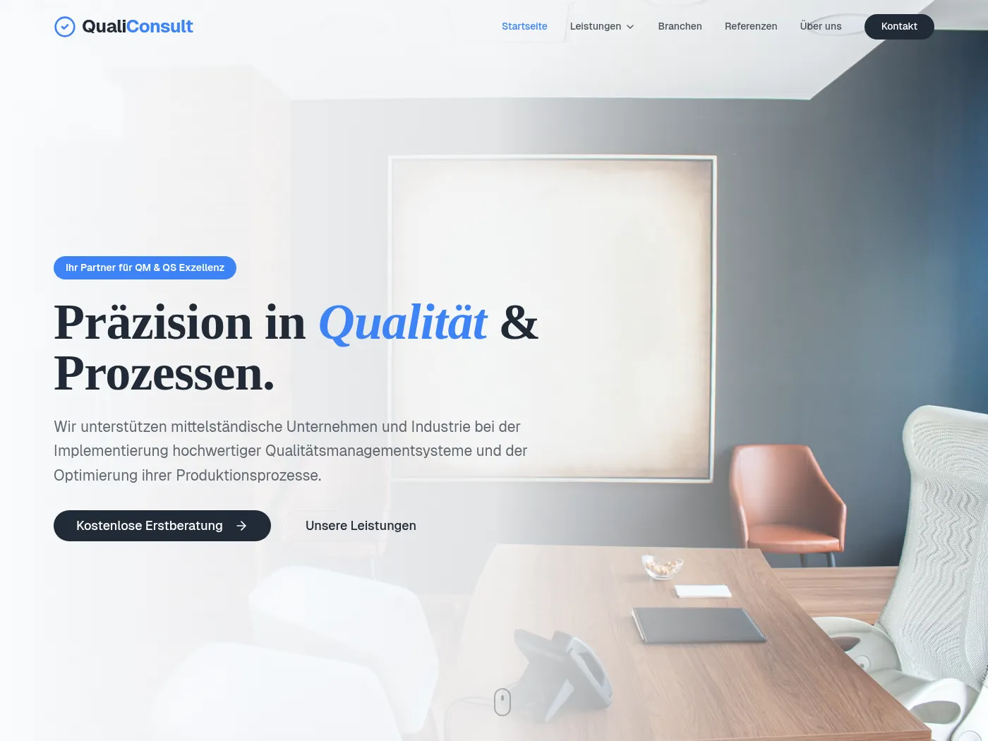 QualiConsult Web Presence