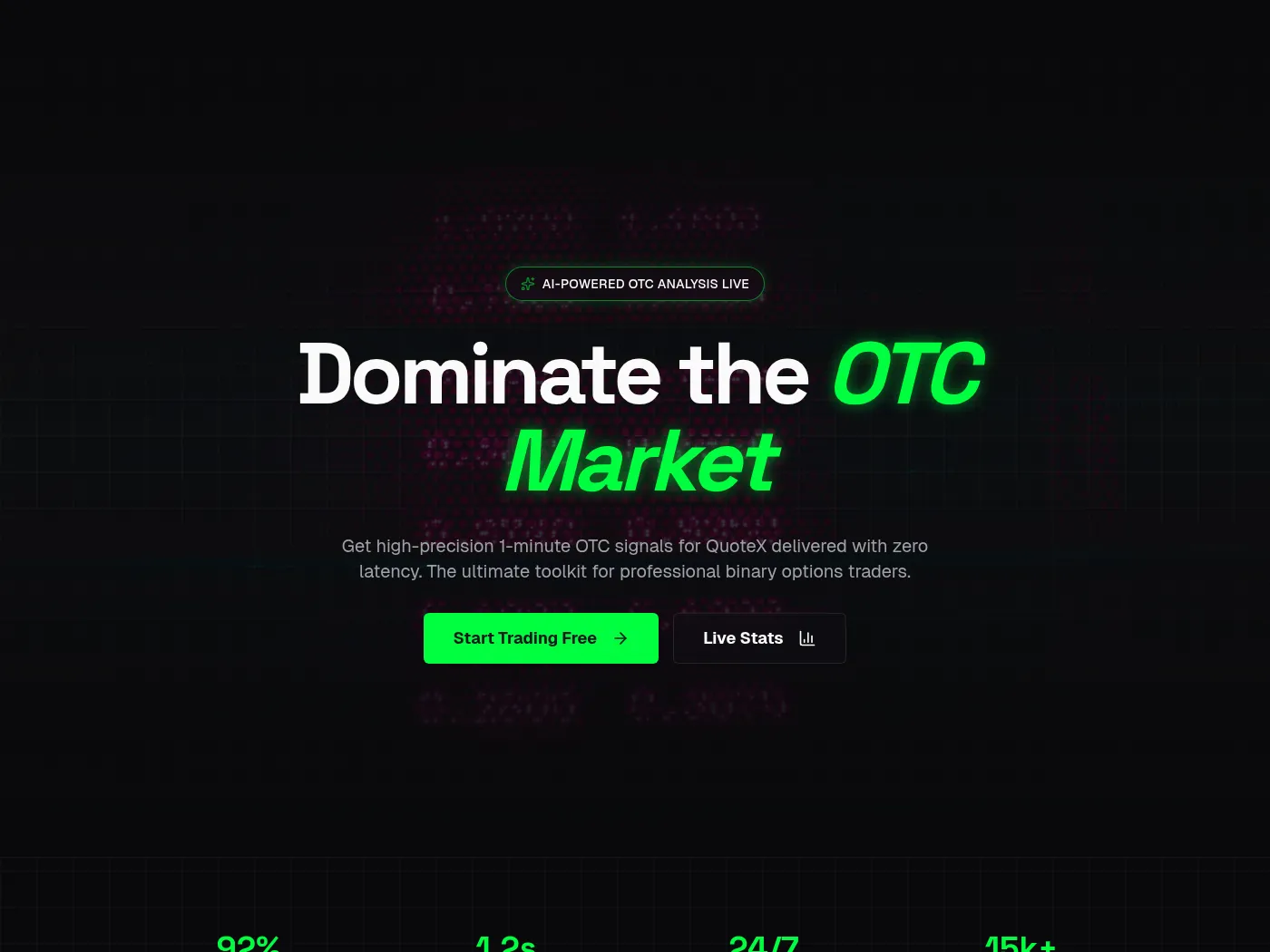 QuoteX Signal Finder