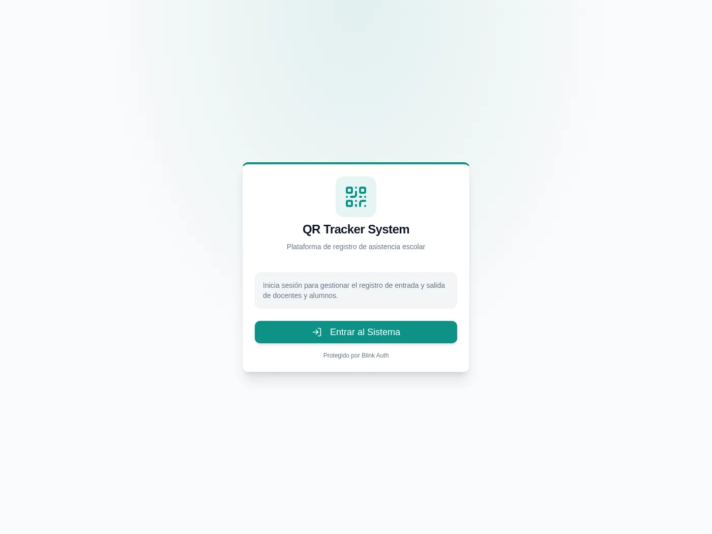 QR Entry Tracker Web