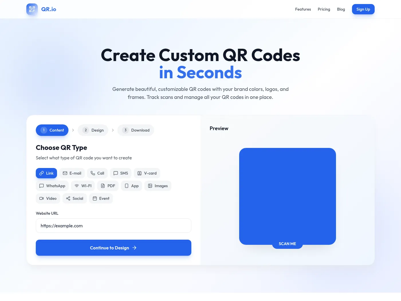 QR Generator Clone