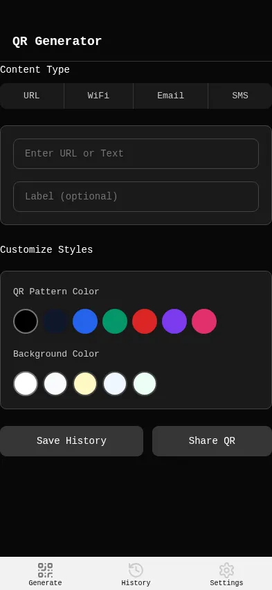 QR Code Generator
