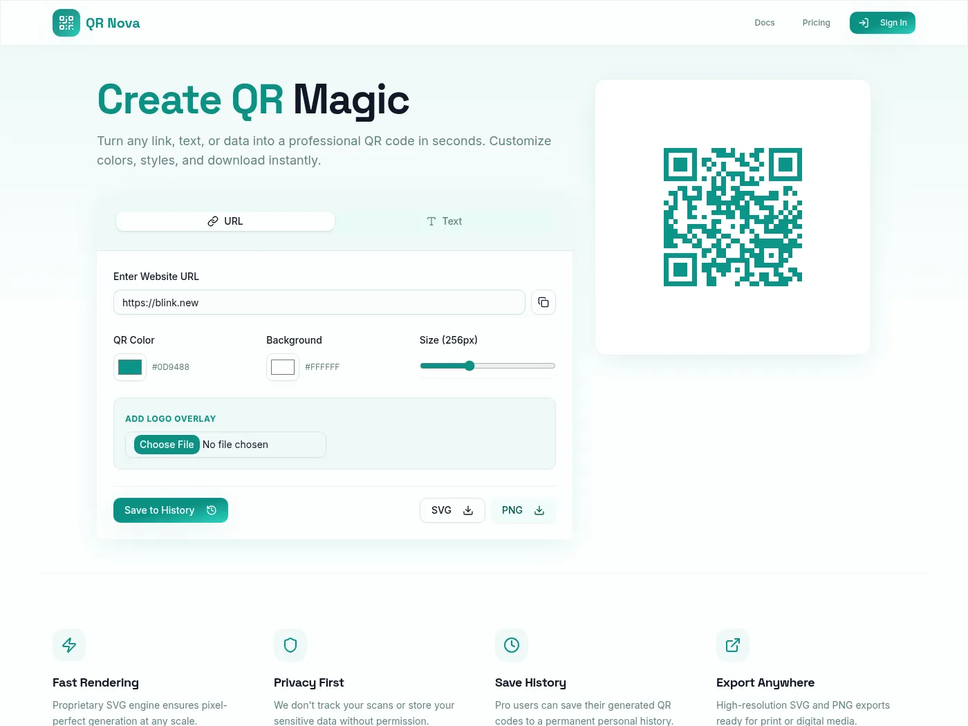 QR Code Generator
