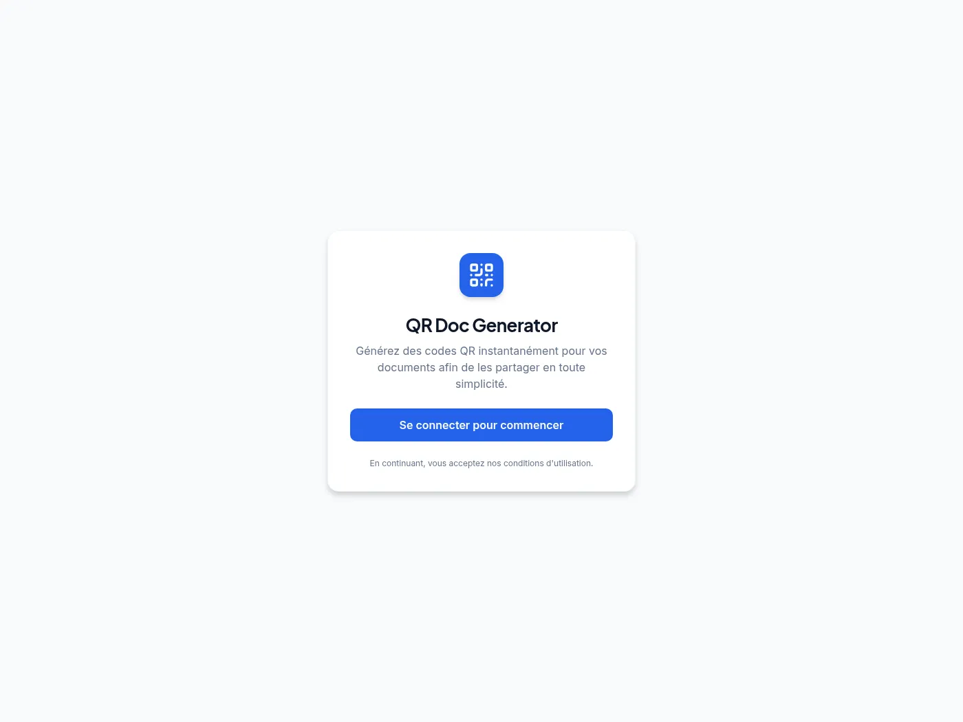 QR Doc Generator
