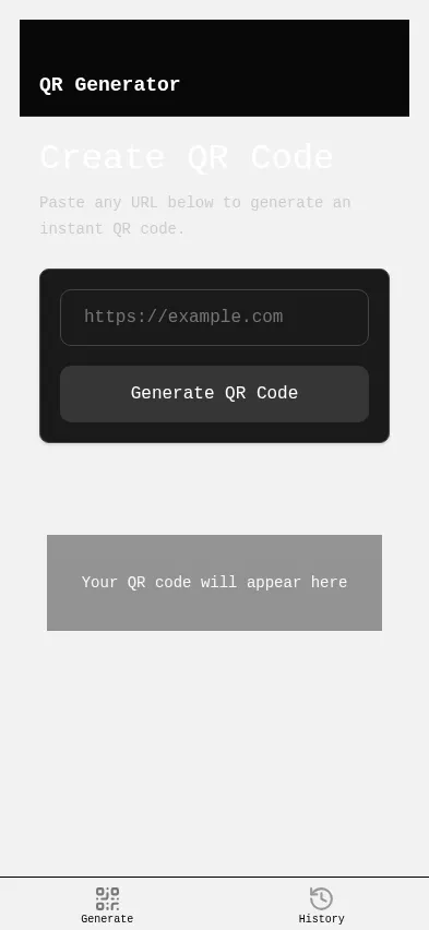 QR Link Generator