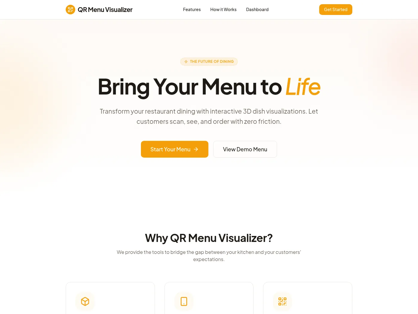 QR Menu Visualizer