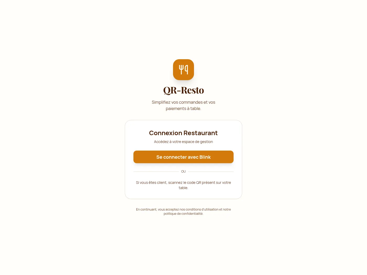 QR Table Order Web
