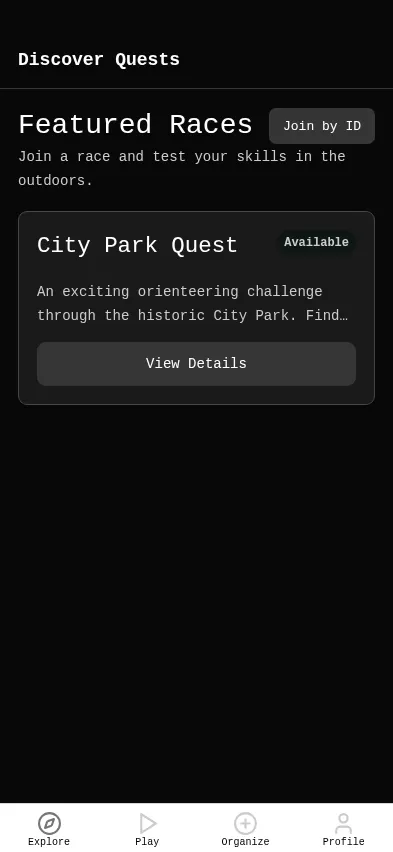 QR Orienteering Quest