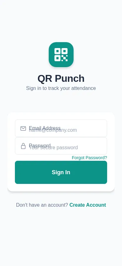 QR Punch Mobile