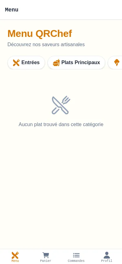 QRChef Ordering Hub