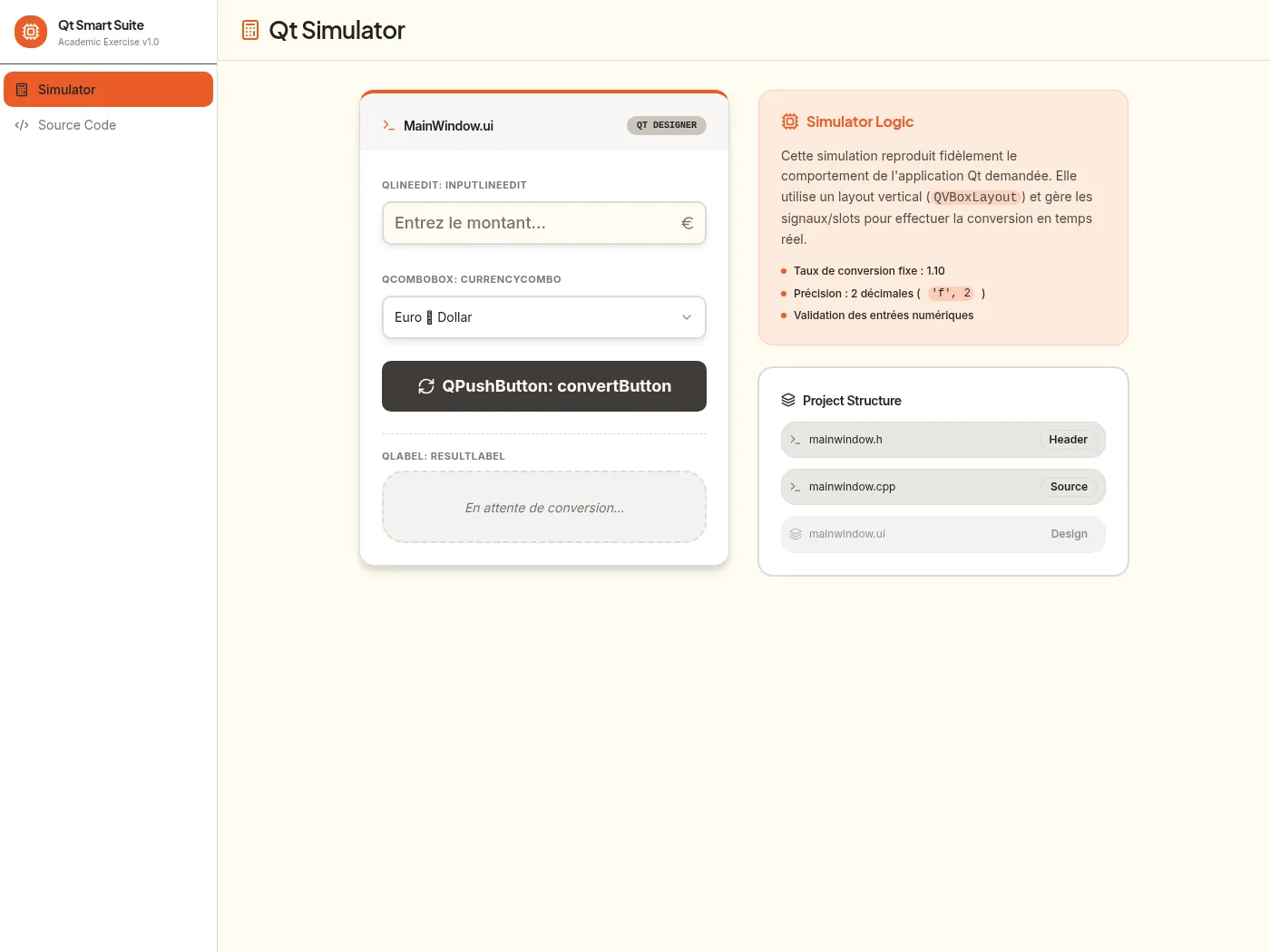 Smart Qt Answer App