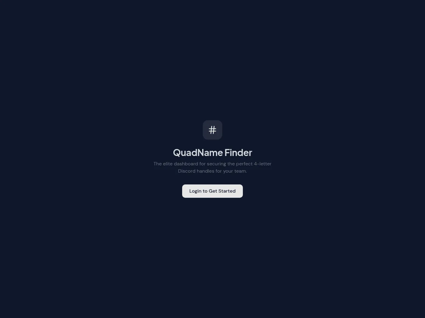 QuadName Finder